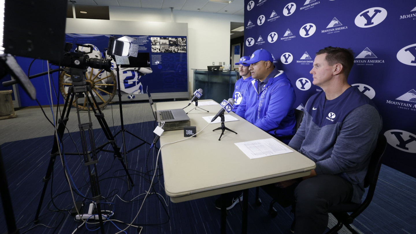BYU football welcomes 16 recruits on first day of early signing period ...