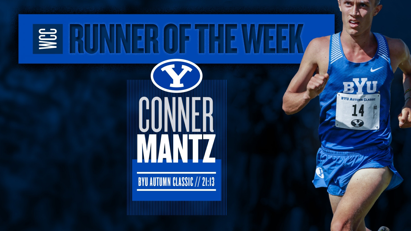 Mantz Named WCC Runner of the Week - BYU Athletics - Official Athletics ...
