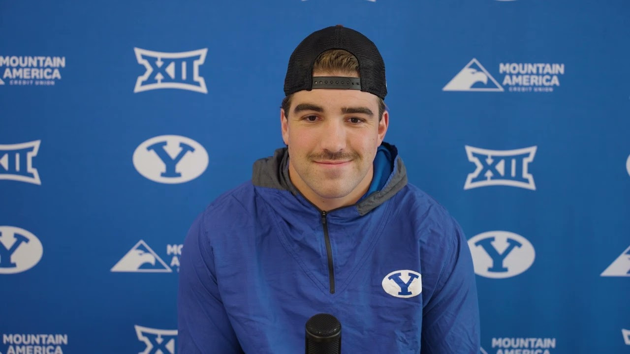 Tyler Batty | BYU Football | Valero Alamo Bowl | Media Availability ...