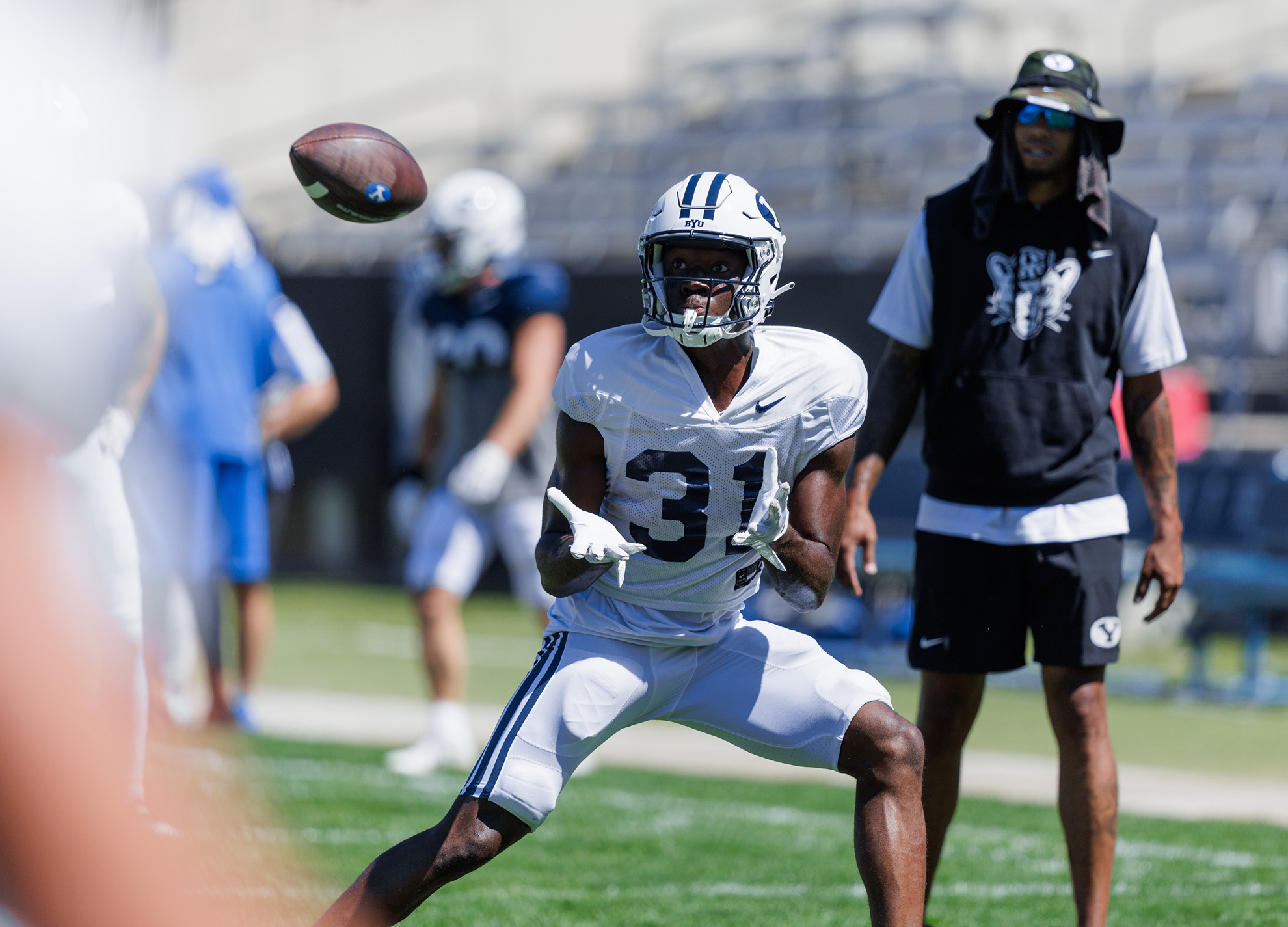 Highlights from August 12th | BYU Football Fall Camp 2023 | BYU ...