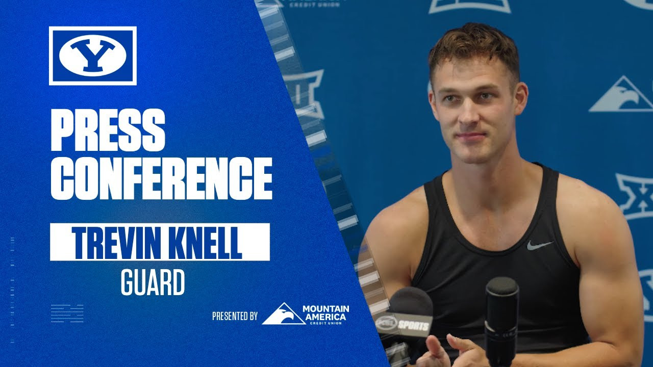Trevin Knell | BYU Men’s Basketball | Media Availability | October 1 ...