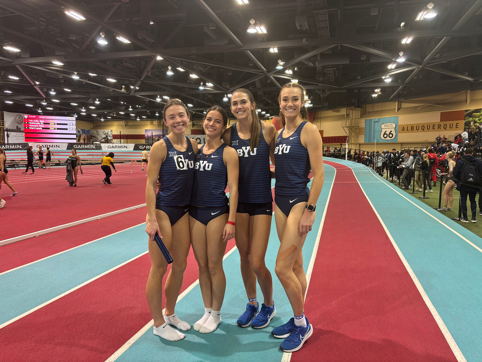 Oblad, Jones, Hart & Ellis break 4x400-meter school record - BYU ...
