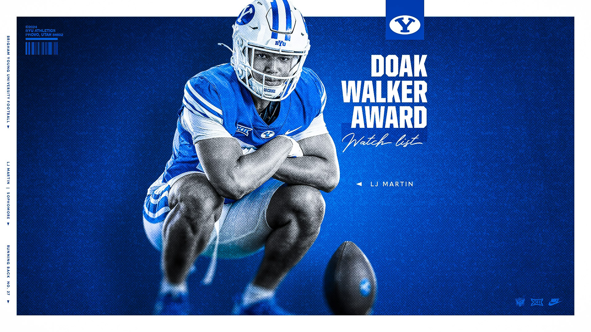 Martin named preseason candidate for the Doak Walker Award - BYU ...