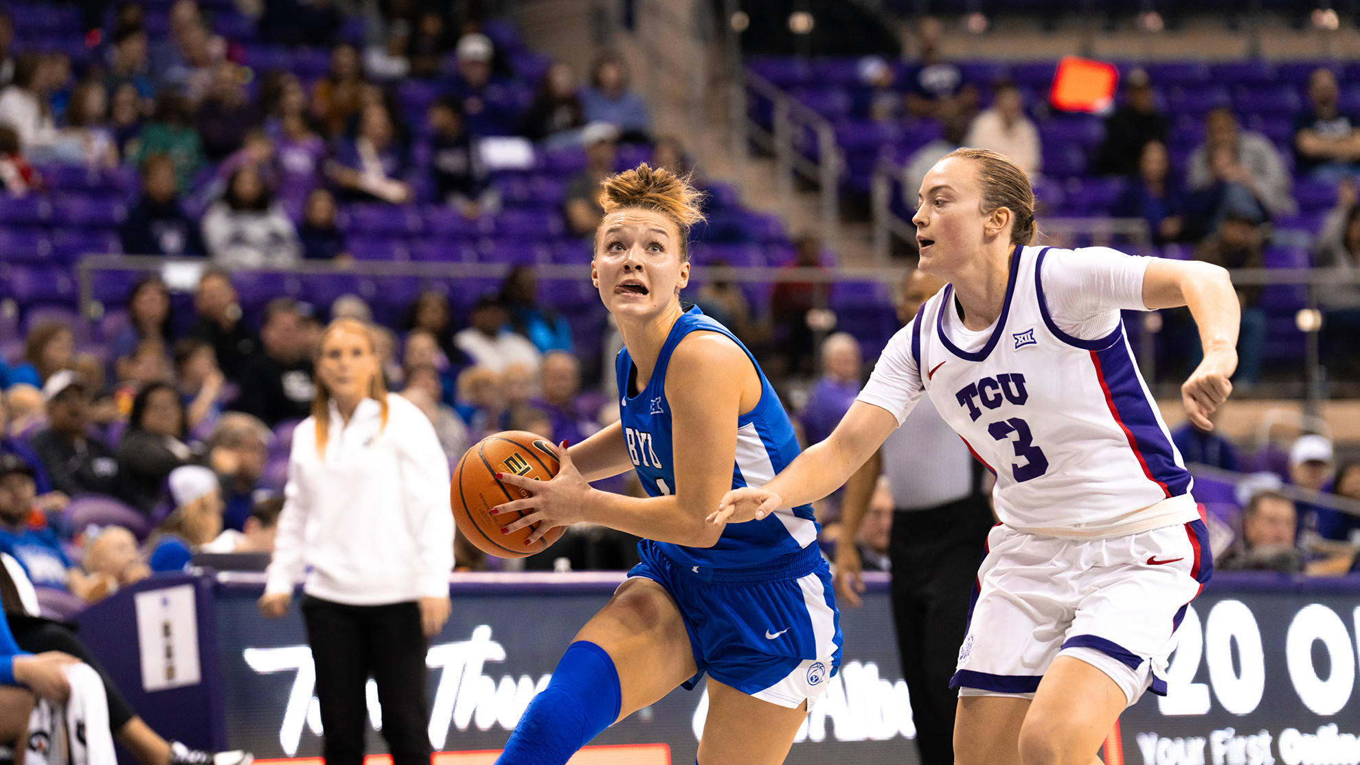 Three Cougars score in double figures in 81-67 loss to No. 23 TCU - BYU ...