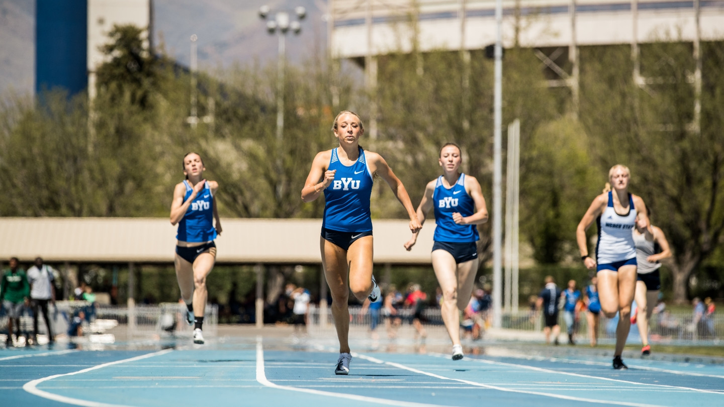 BYU track and field host first home meet of the season - BYU Athletics ...