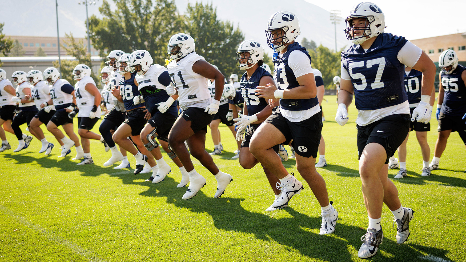 BYU holds first practice of 2025 fall camp - BYU Athletics - Official ...