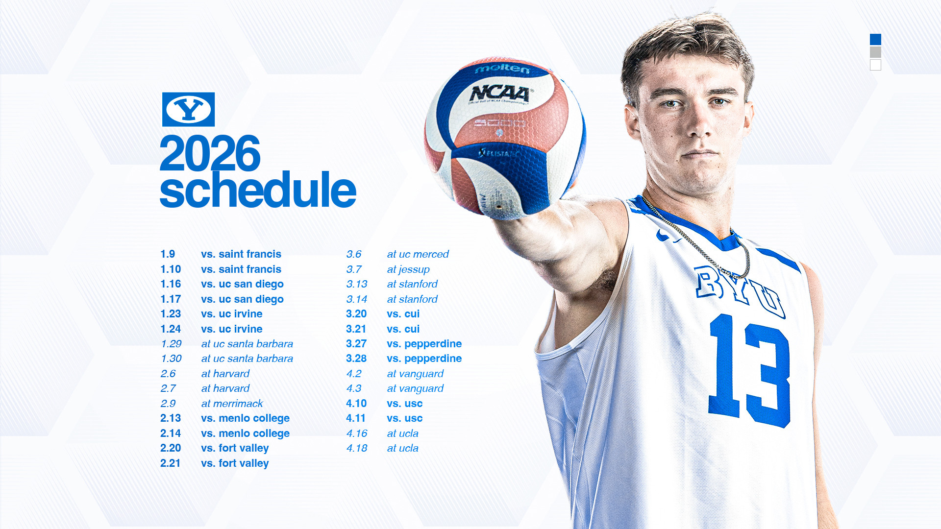 BYU Announces 2026 Men’s Volleyball Schedule - BYU Athletics - Official ...