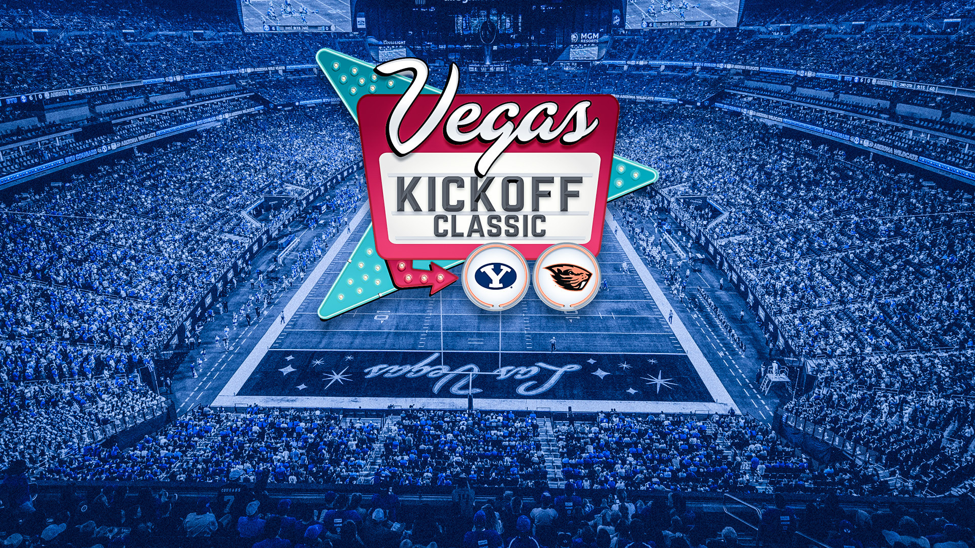 BYU to face Oregon State in 2028 Vegas Kickoff Classic - BYU Athletics ...