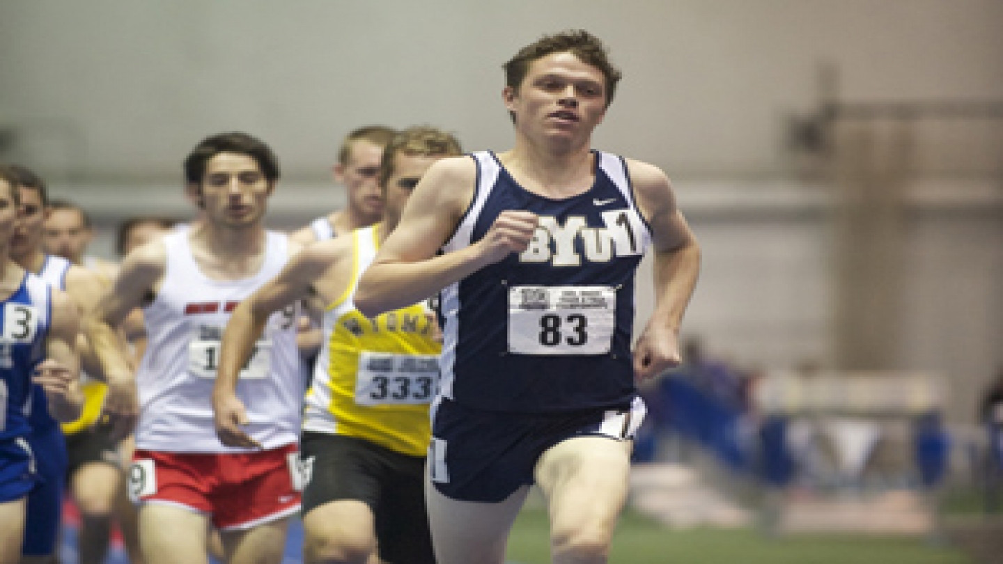 Batty Breaks BYU Mile Record - BYU Athletics - Official Athletics ...