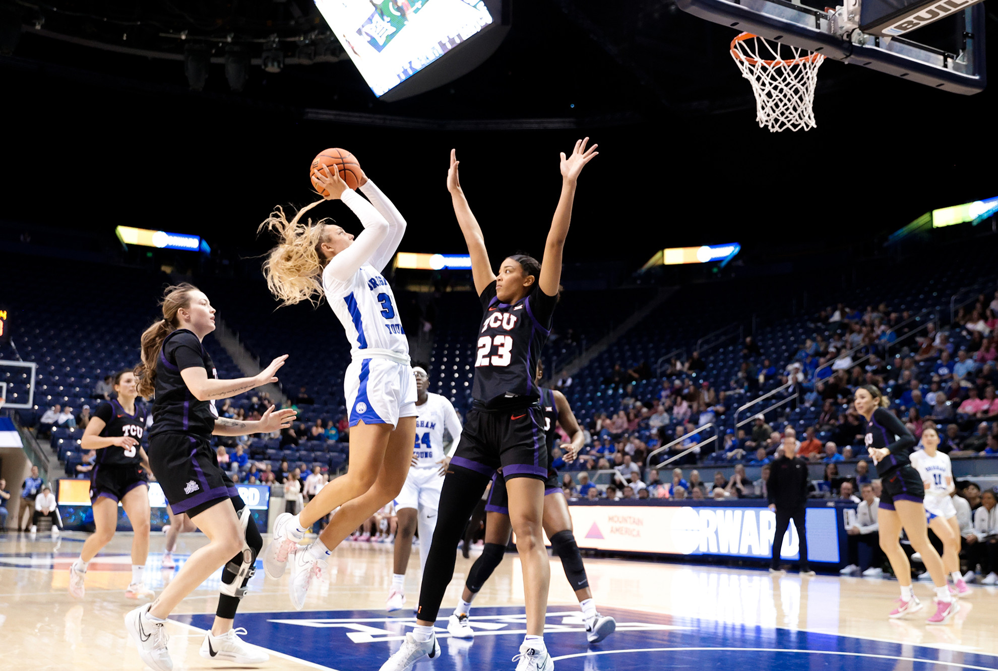 Game of runs ends in 68-58 loss to TCU - BYU Athletics - Official ...