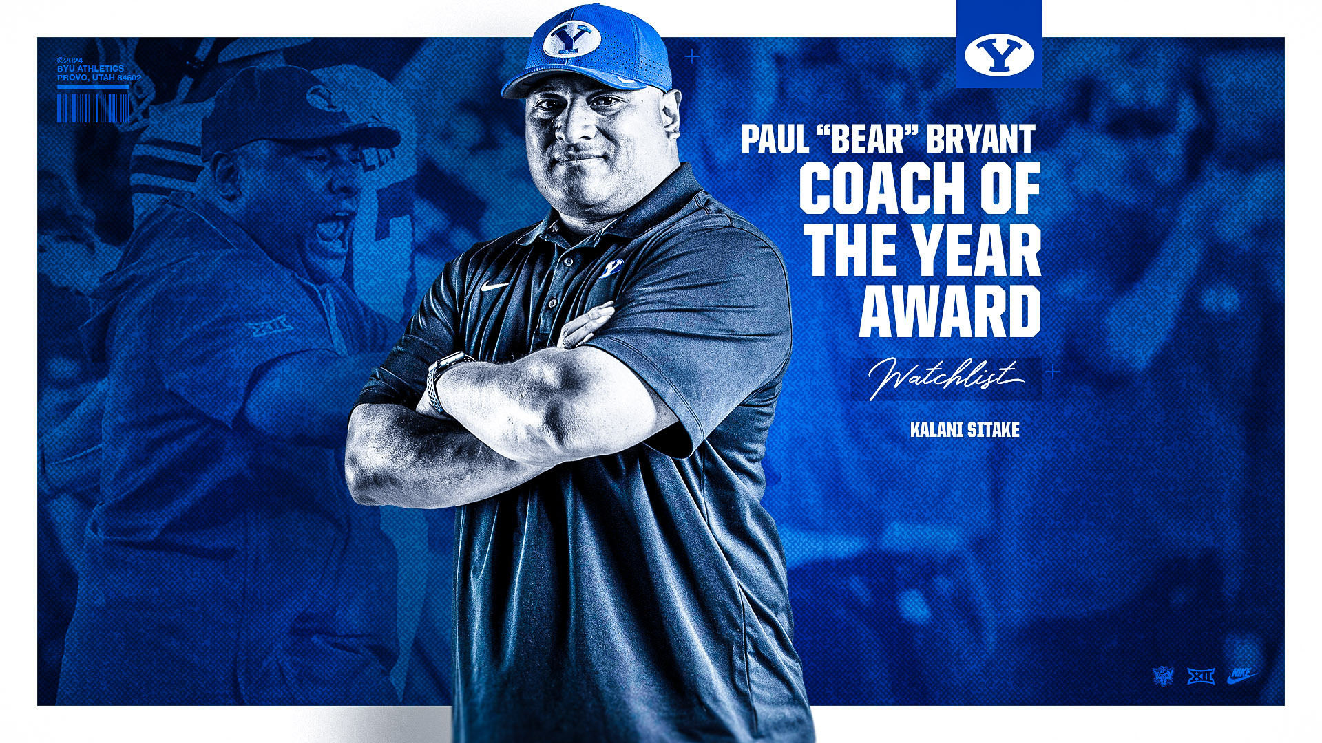 Sitake named to Paul “Bear” Bryant Coach of the Year Award watch list ...