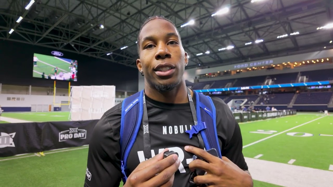 Darius Lassiter | Media Availability | Big 12 NFL Pro Day | March 20 ...