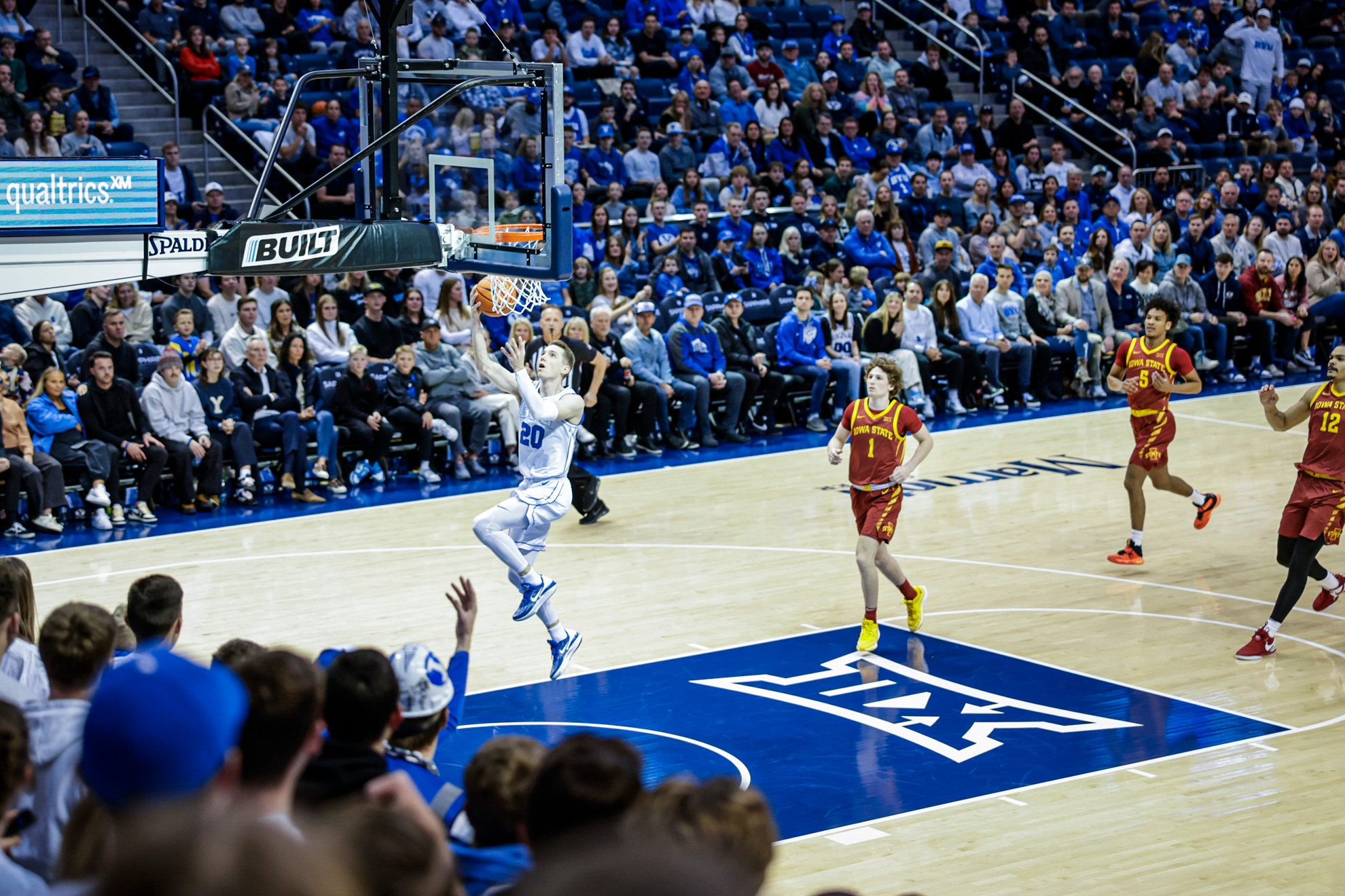Johnson’s 28 points power No. 20 BYU past No. 24 Iowa State in 87-72 ...
