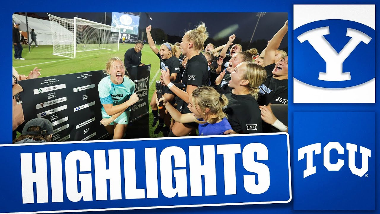 BYU Women's Soccer vs TCU | Full Game Highlights (2025) - BYU Athletics ...