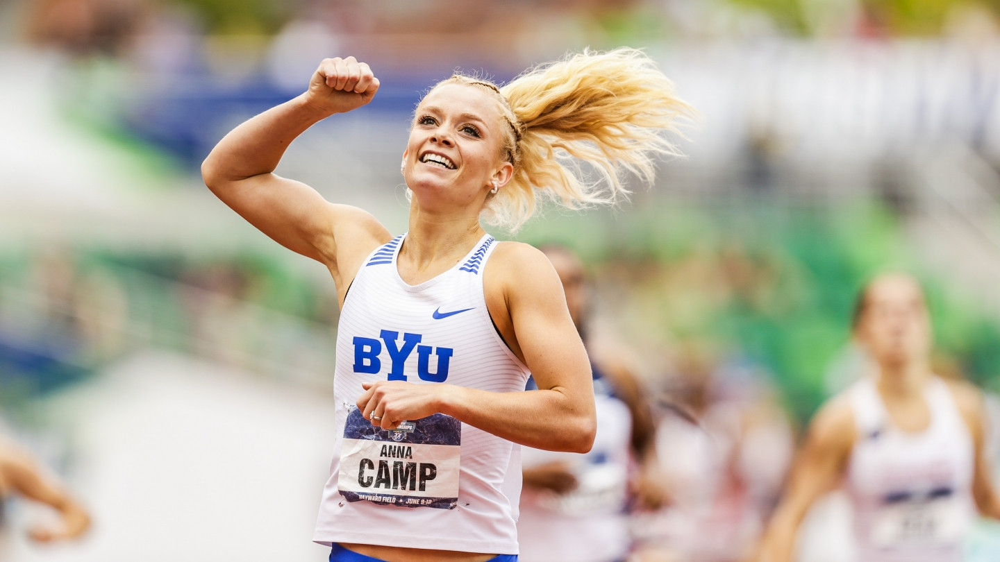 Camp-Bennett wins national title in 1500m; BYU women place 10th - BYU ...