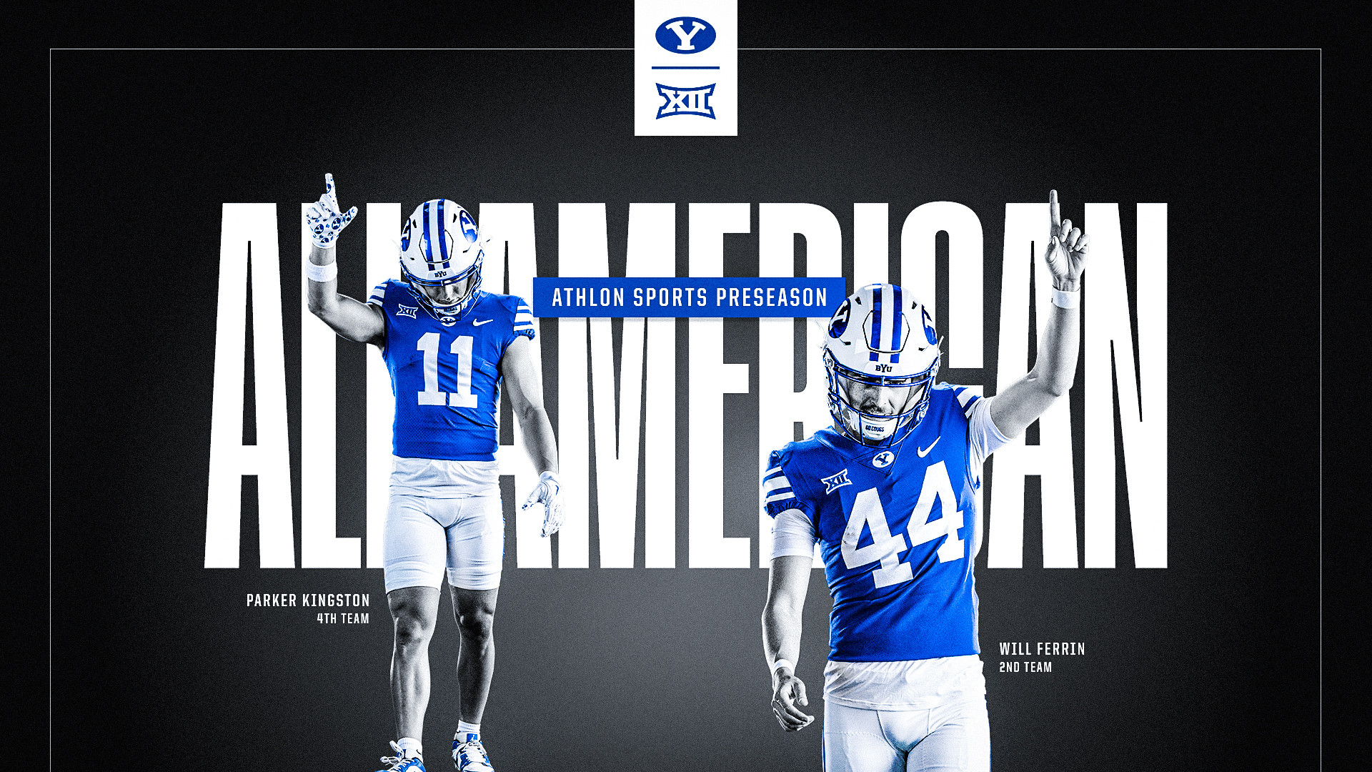 Ferrin, Kingston named Preseason All-American by Athlon Sports - BYU ...