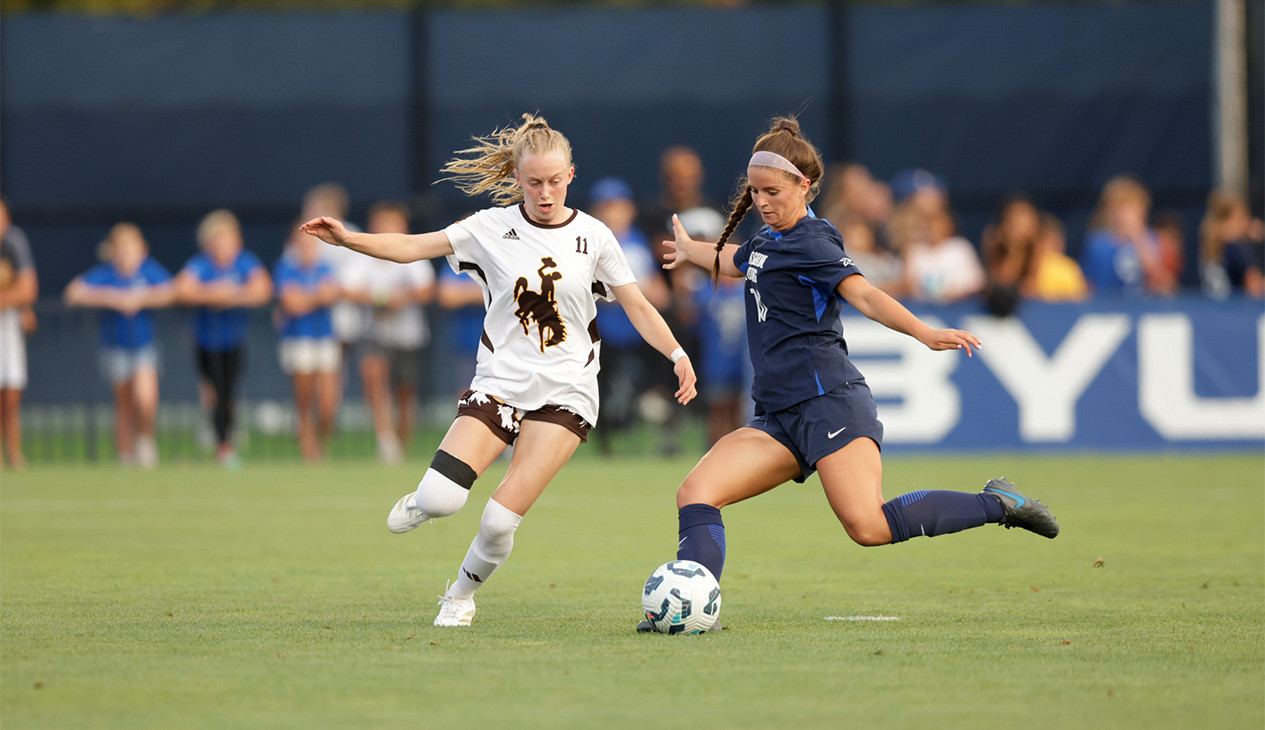 Cougars Come Up Short in Physical 1-0 Loss To Wyoming - BYU Athletics ...