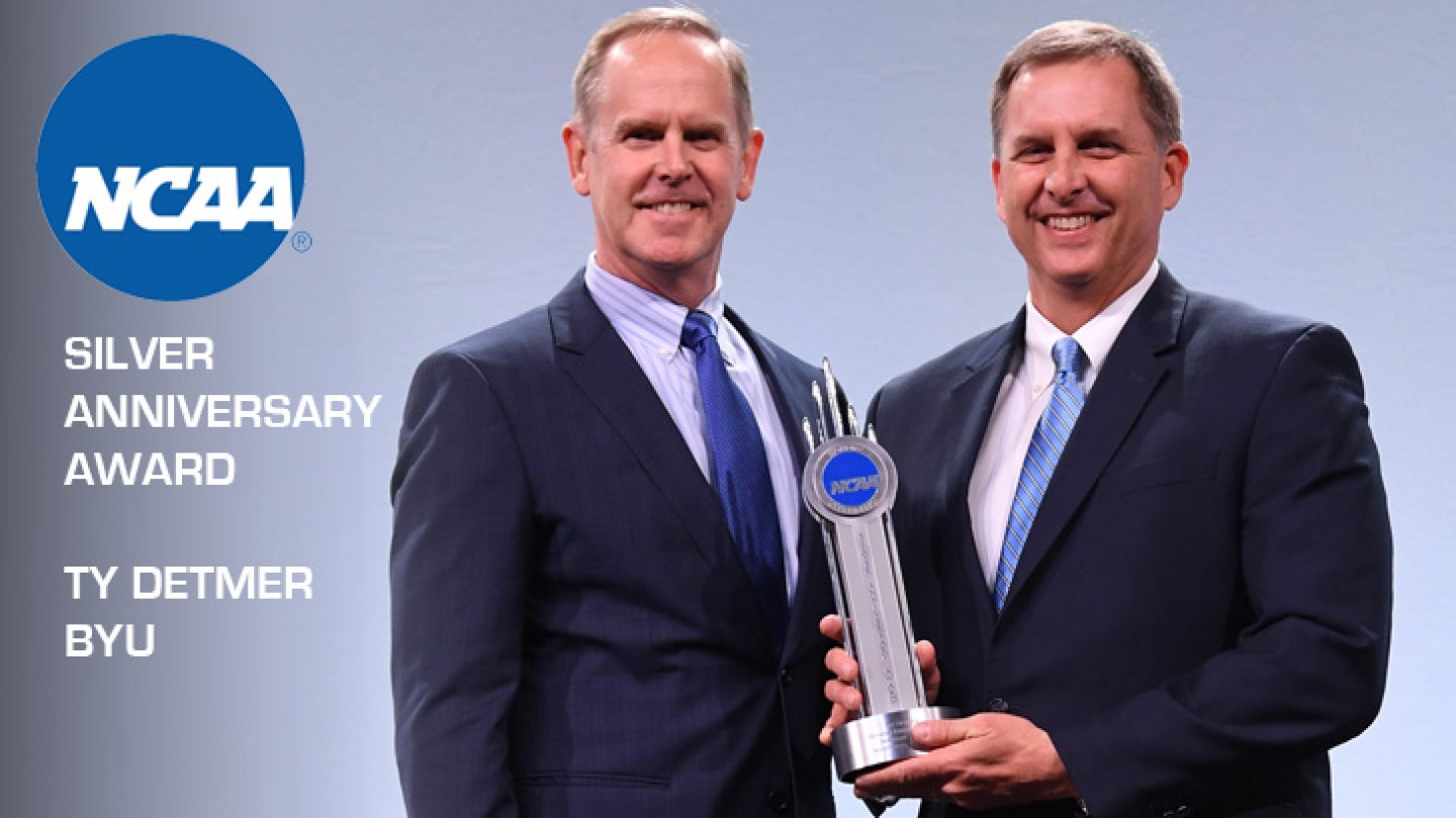 Detmer receives NCAA Silver Anniversary Award - BYU Athletics ...