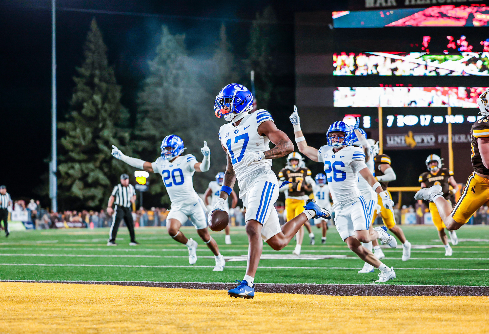 BYU wraps up non-conference play with 34-14 wrangling of Wyoming - BYU ...