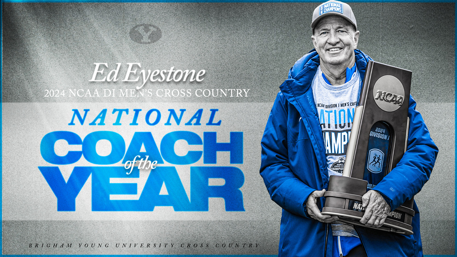 Eyestone Named NCAA National Men's Coach of the Year - BYU Athletics ...