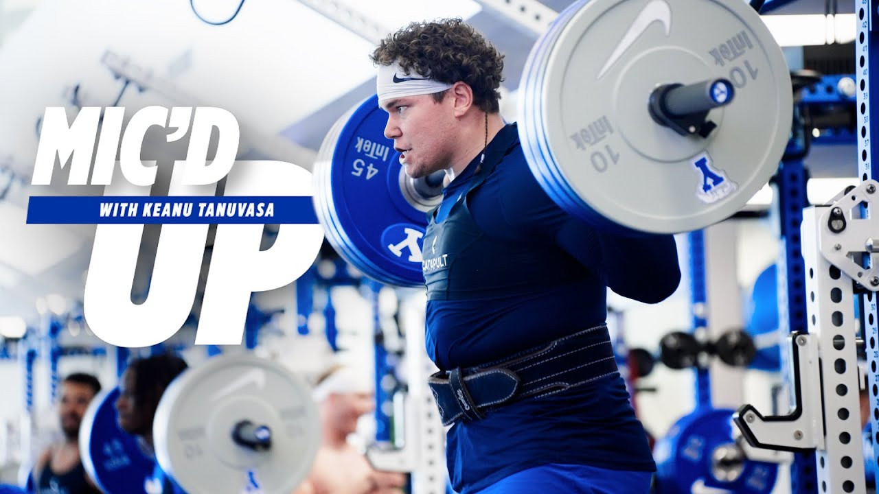 MIC'D UP with Keanu Tanuvasa || BYU FOOTBALL - BYU Athletics - Official ...