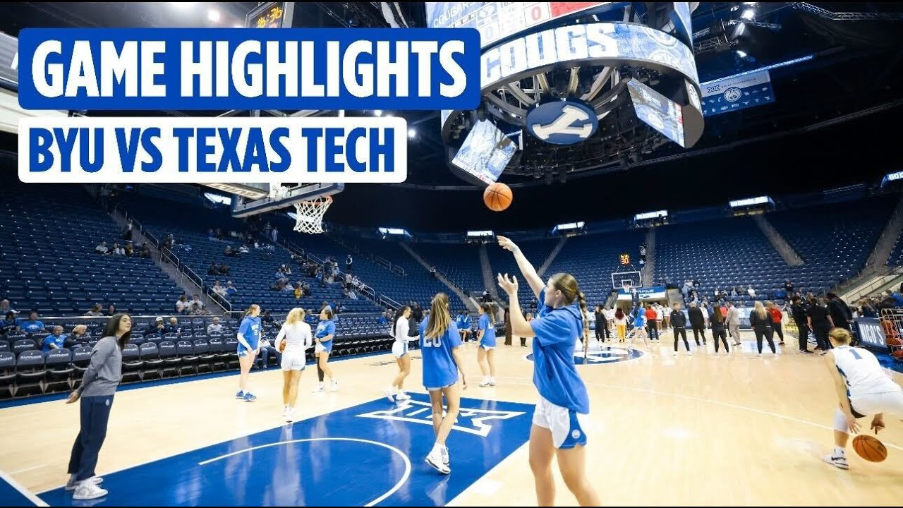 BYU Women's Basketball vs Texas Tech | Full Game Highlights (2024 ...