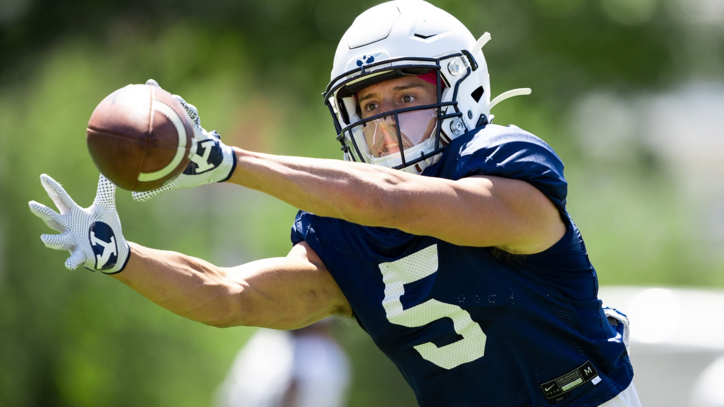 Players keep working as fall camp rolls on - BYU Athletics - Official ...