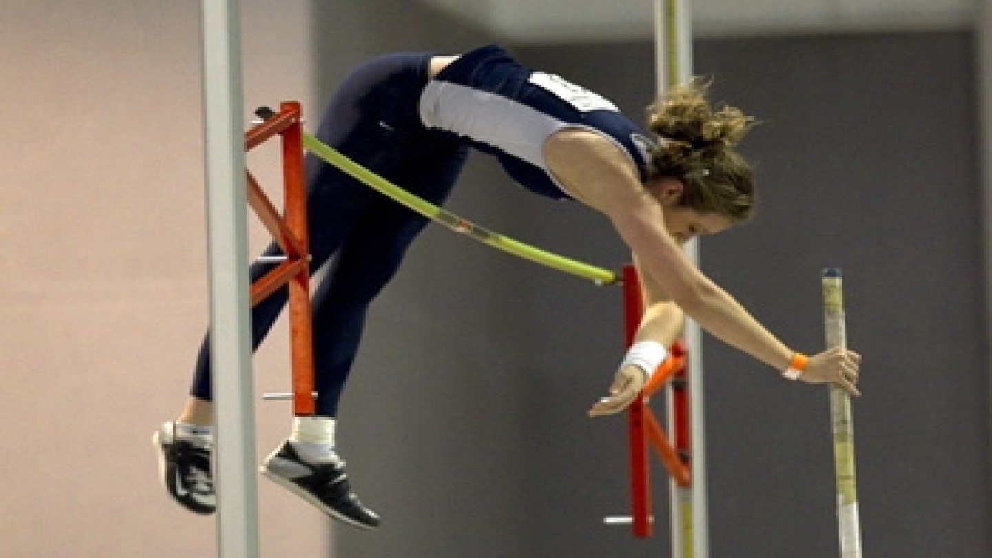Fisher Breaks BYU Pole Vault Record - BYU Athletics - Official ...