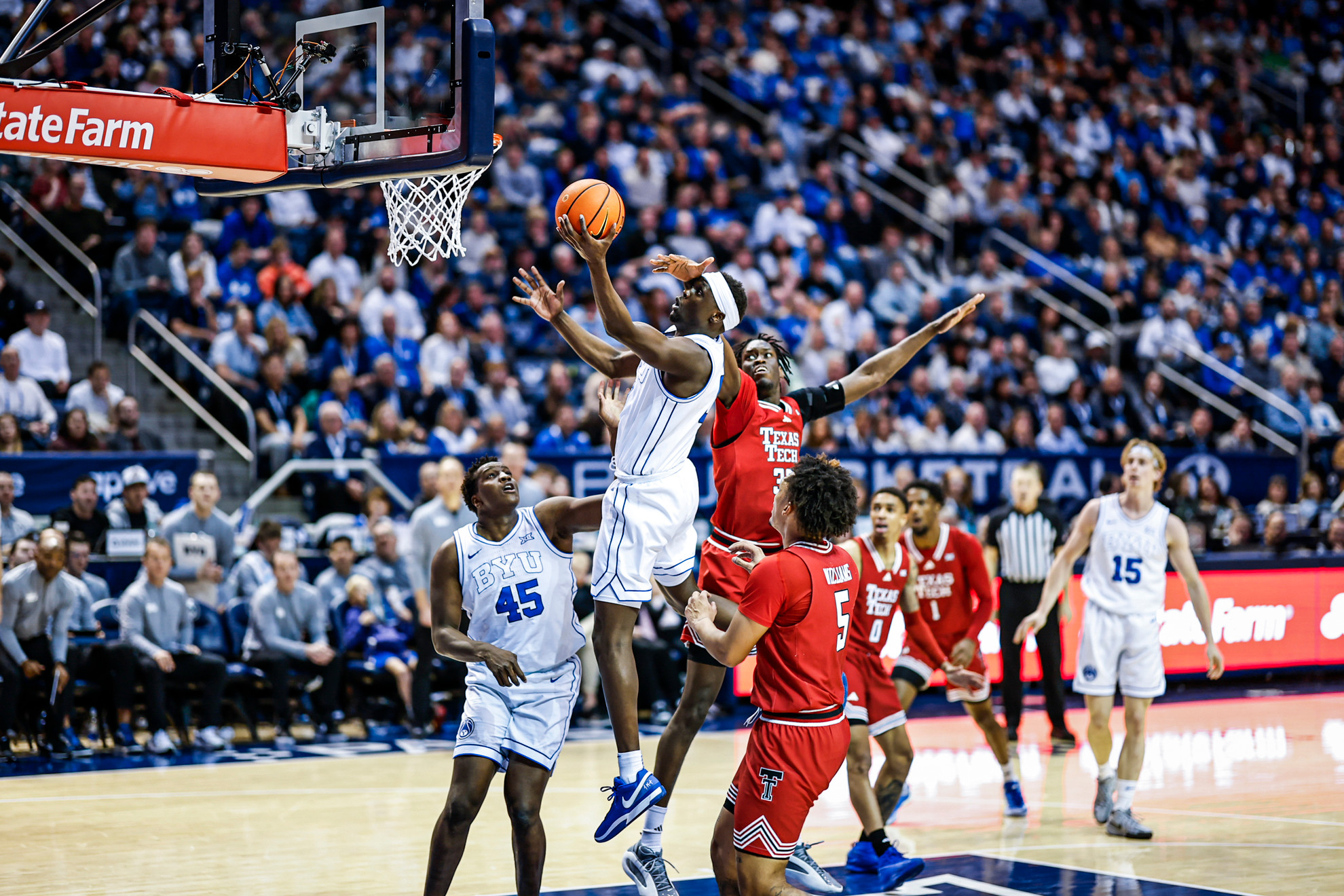 BYU comes up short in 72-67 loss to Texas Tech - BYU Athletics ...
