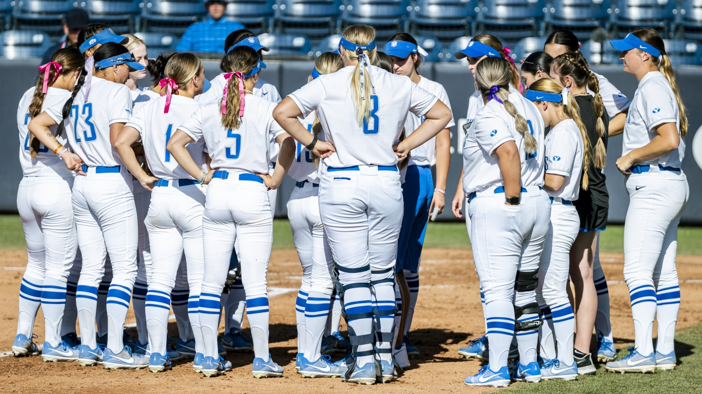 BYU softball splits doubleheader with LMU - BYU Athletics - Official ...