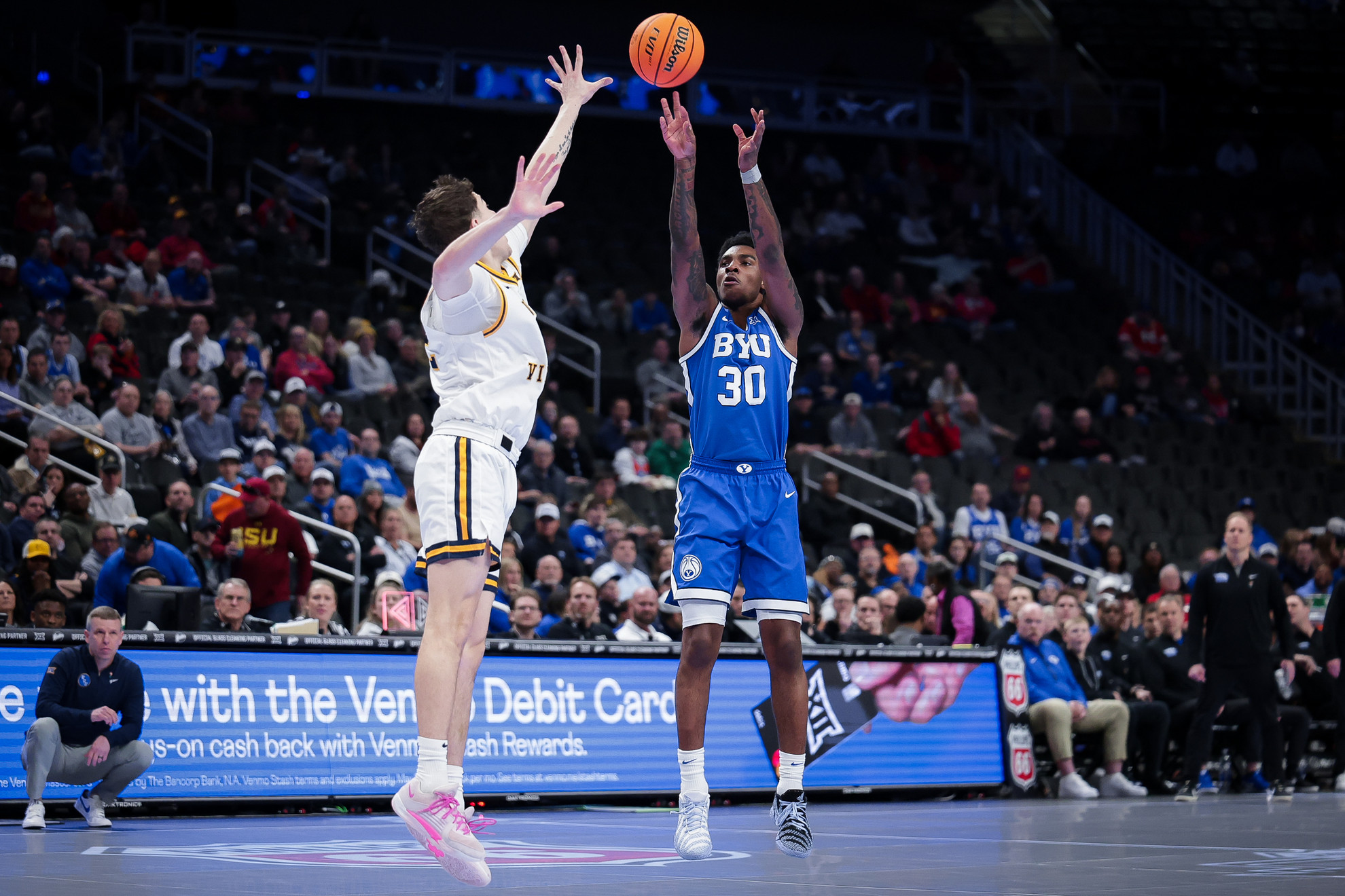 Davis Jr.’s season-high pushes BYU over West Virginia, 68-48 - BYU ...