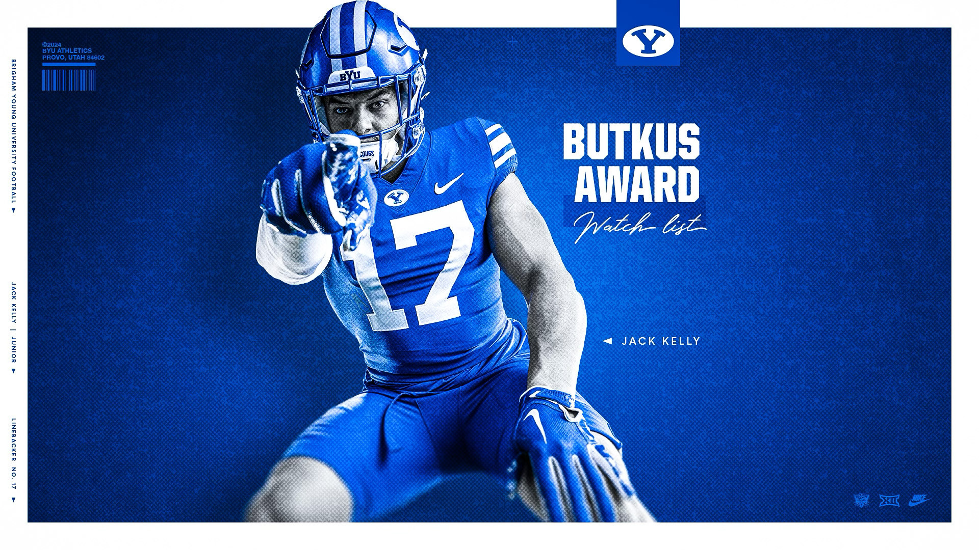 Kelly named to Butkus Award preseason watch list - BYU Athletics ...