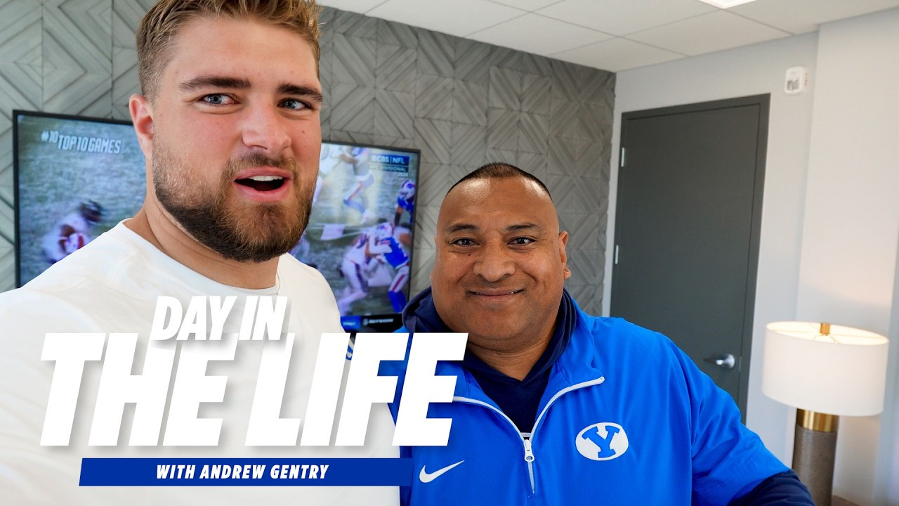 DITL with Andrew Gentry || BYU FOOTBALL - BYU Athletics - Official ...