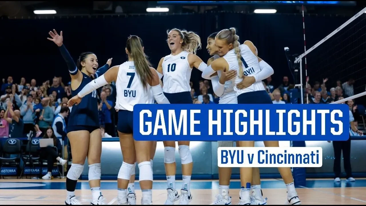 BYU Women's Volleyball vs Cincinnati | Full Game Highlights (2023) - BYU Athletics - Official ...