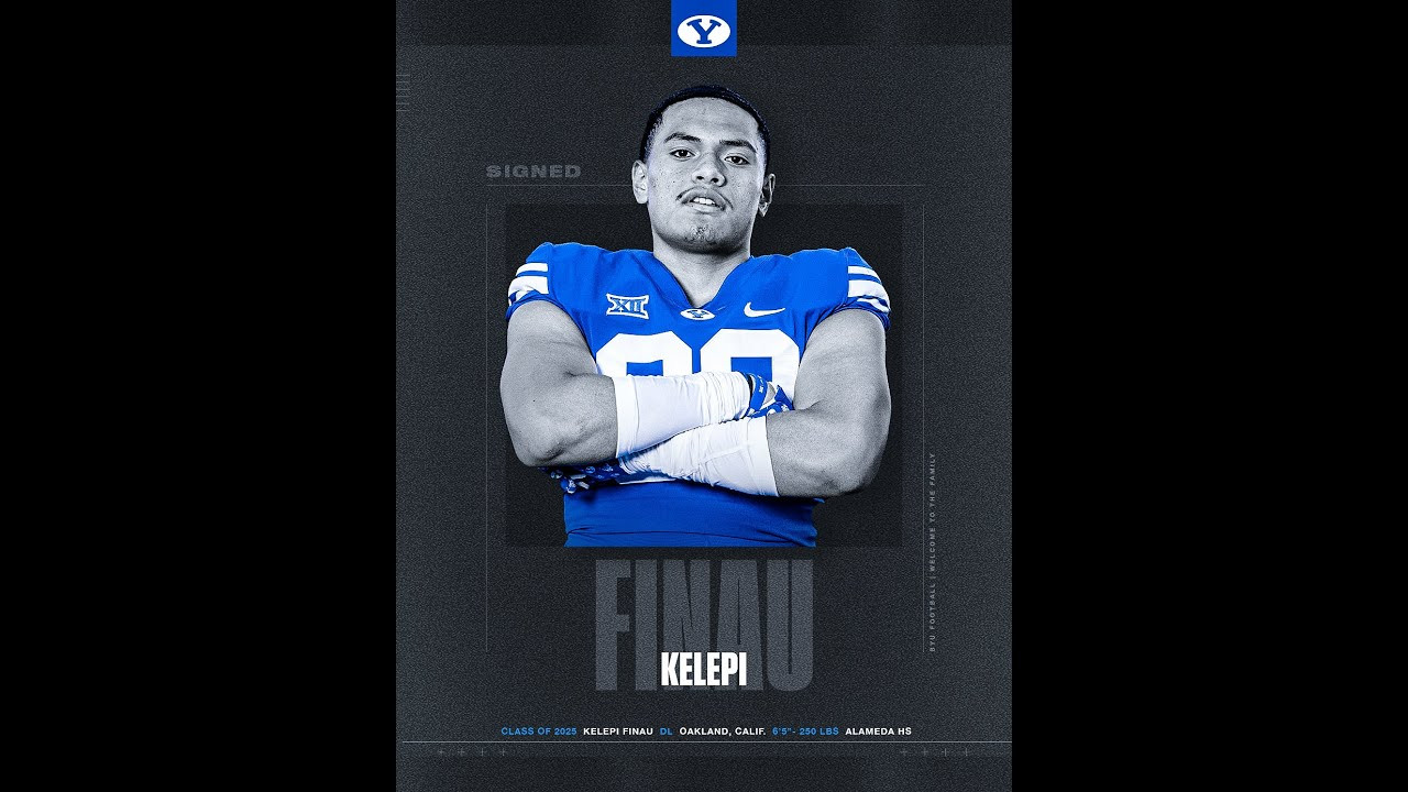 Kelepi Finau | BYU Football | National Signing Day 2025 - BYU Athletics ...