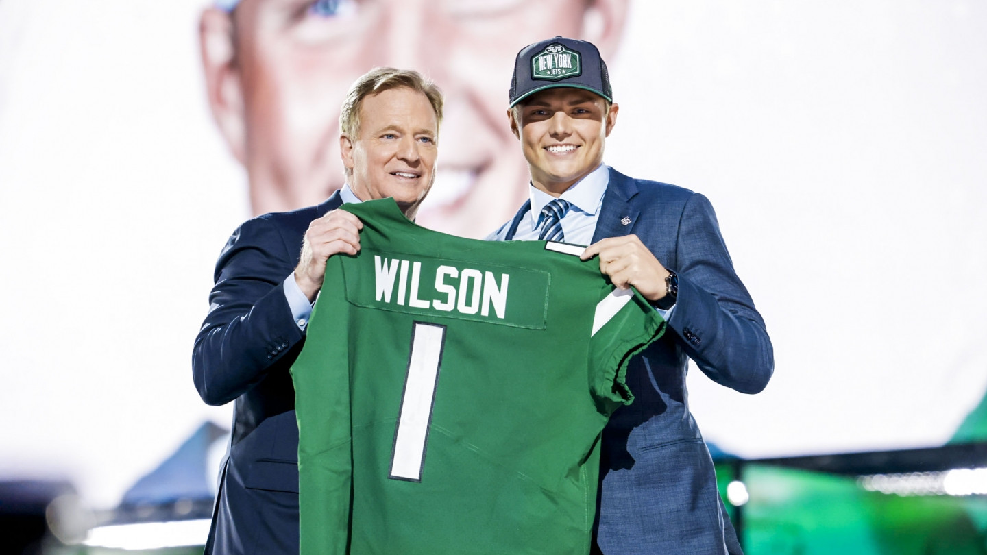 Wilson selected No. 2 overall in NFL Draft by the New York Jets - BYU ...