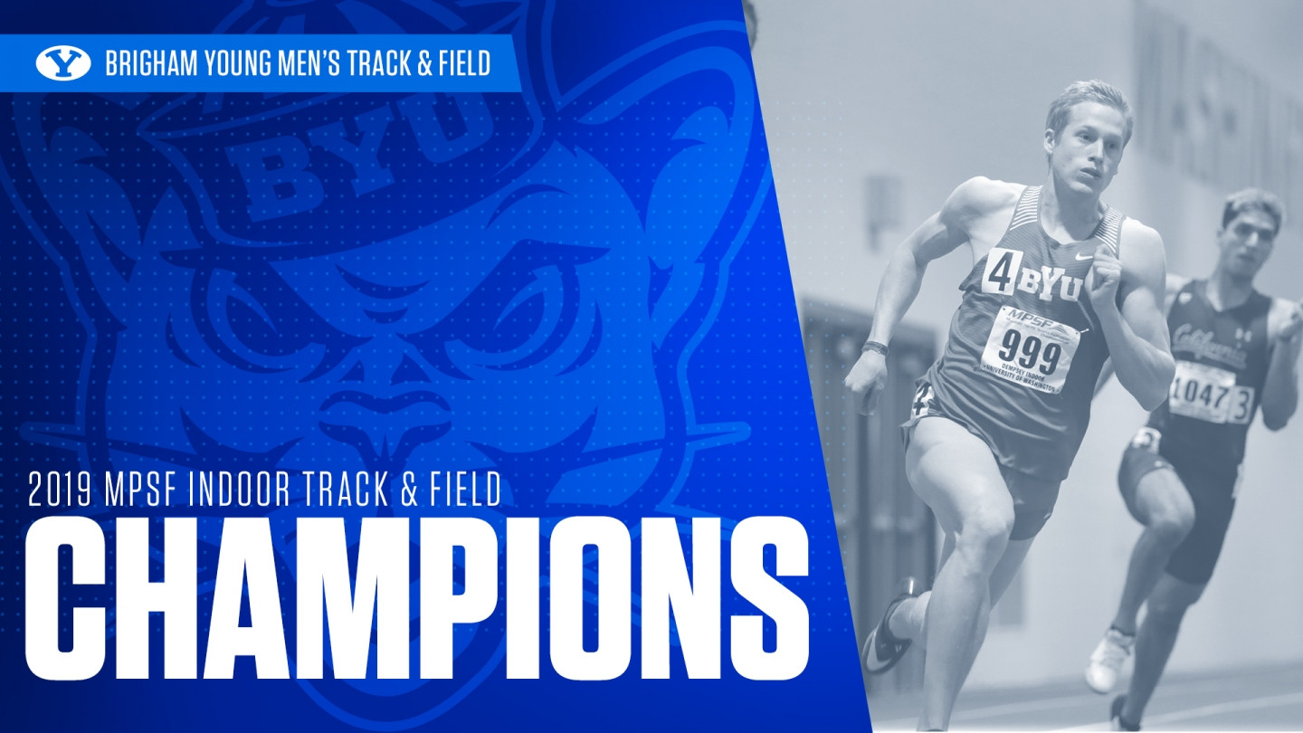 Team effort earns MPSF Championships for BYU men's track and field ...