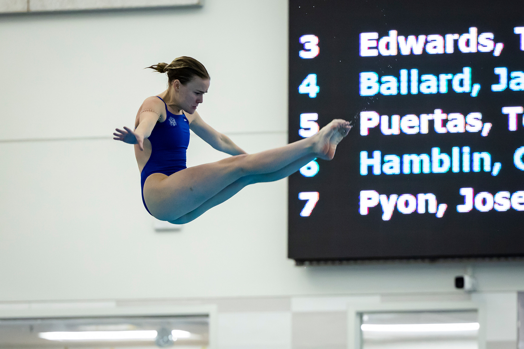 Jackson breaks her own school record at Air Force Diving Invitational ...