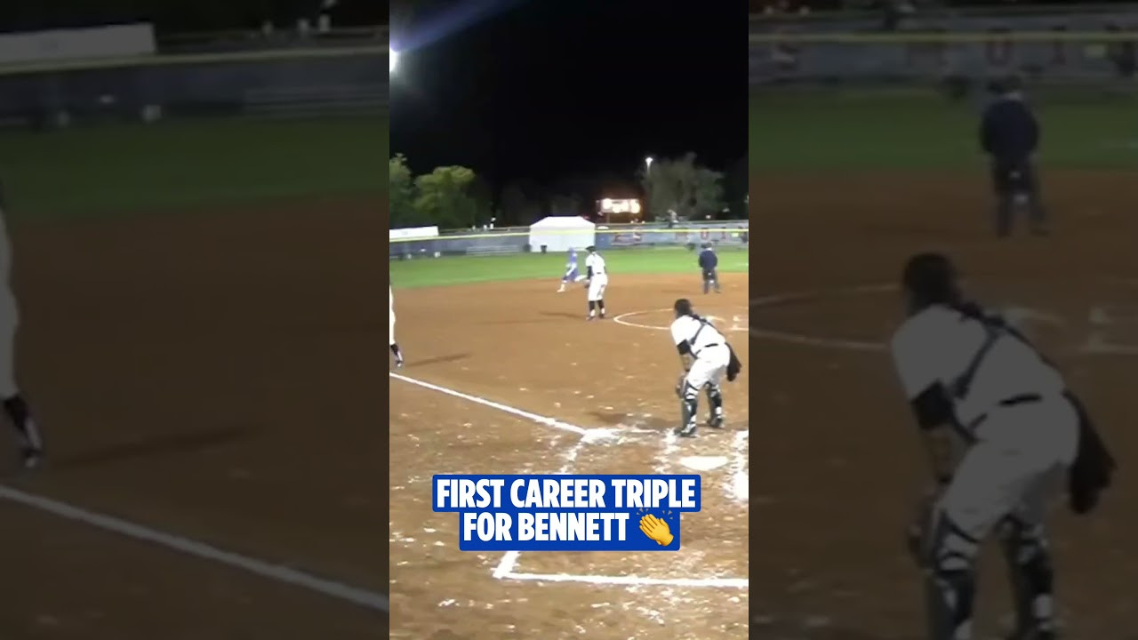 FIRST CAREER TRIPLE FOR LEXIE BENNETT!!! #softball #gocougs - BYU ...