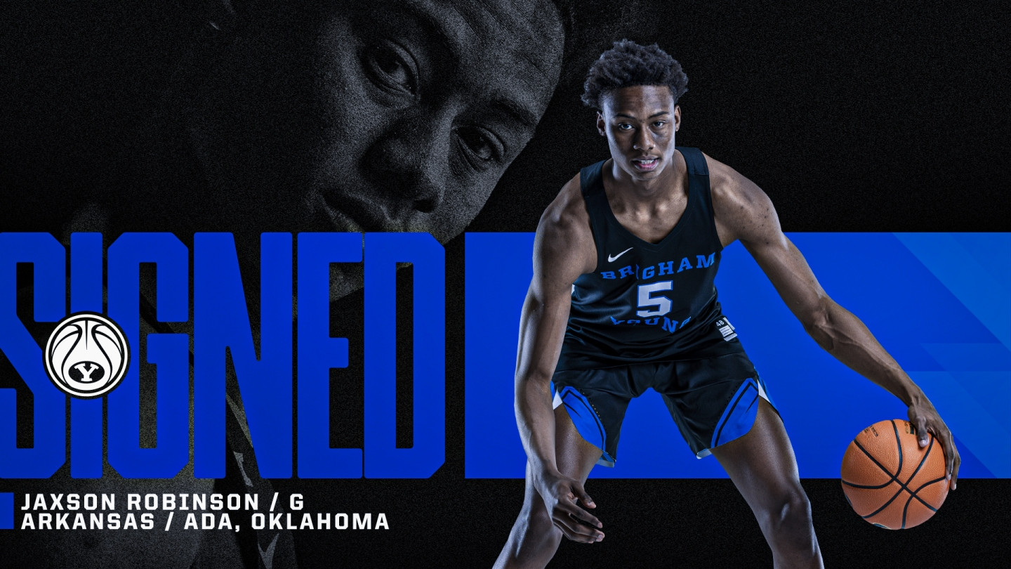 Jaxson Robinson signs with BYU - BYU Athletics - Official Athletics ...