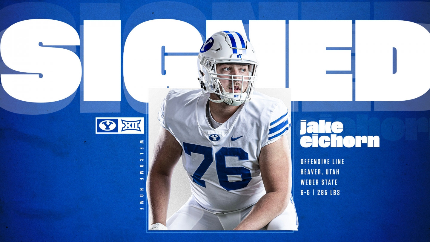 Offensive lineman Jake Eichorn signs with BYU football - BYU Athletics ...