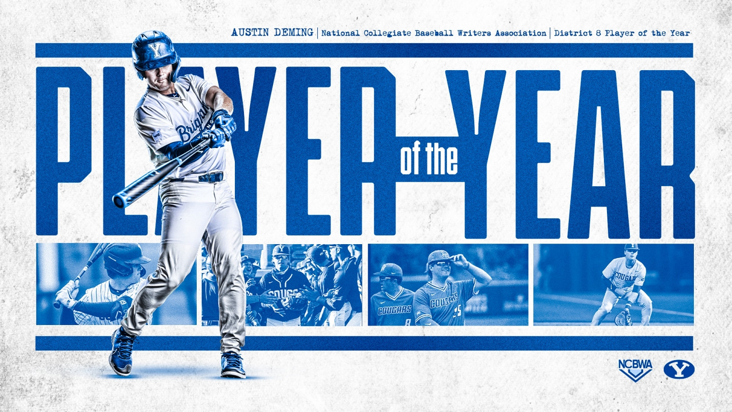 NCBWA names Deming District 8 Player of the Year - BYU Athletics ...