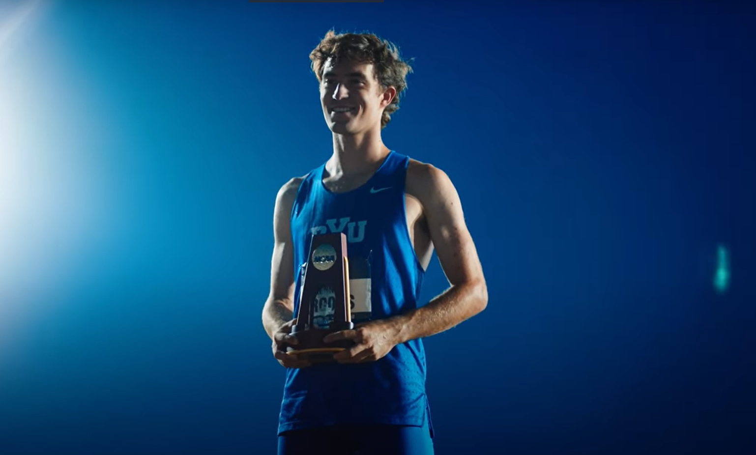 Kenneth Rooks wins the 3000m Steeplechase - BYU Athletics - Official ...