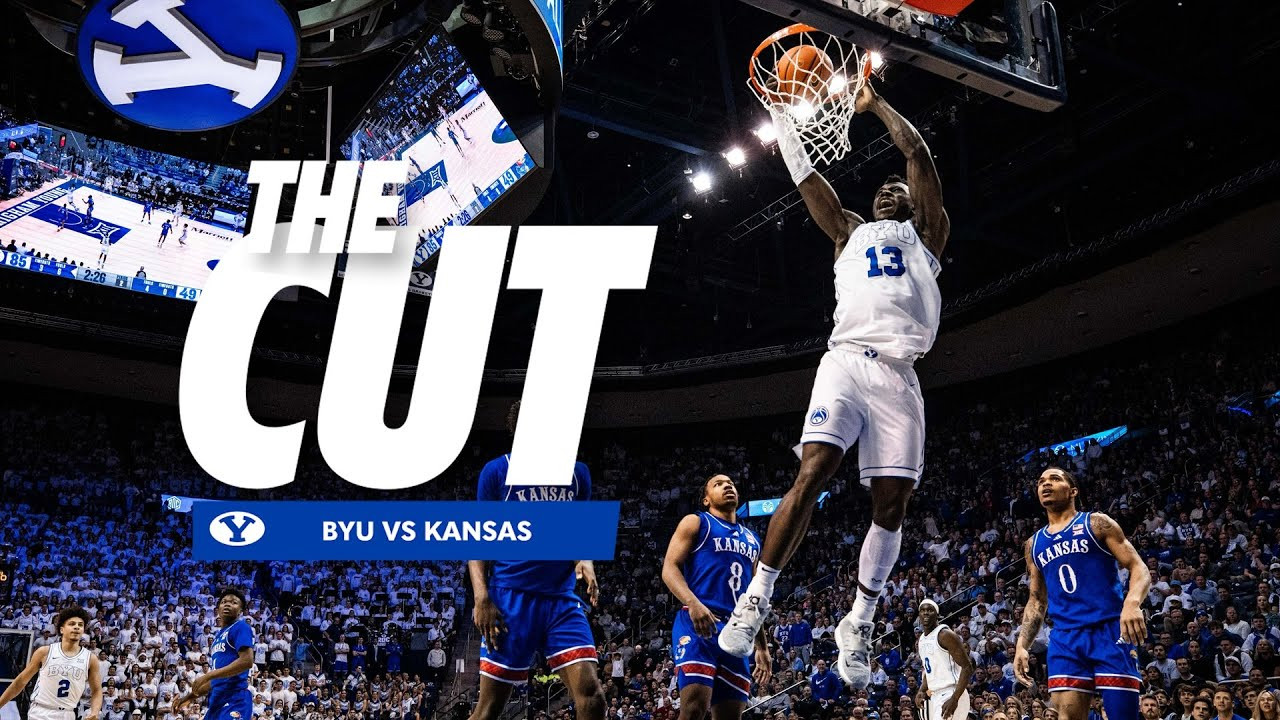 THE CUT | BYU vs Kansas | Men's Basketball - BYU Athletics - Official ...