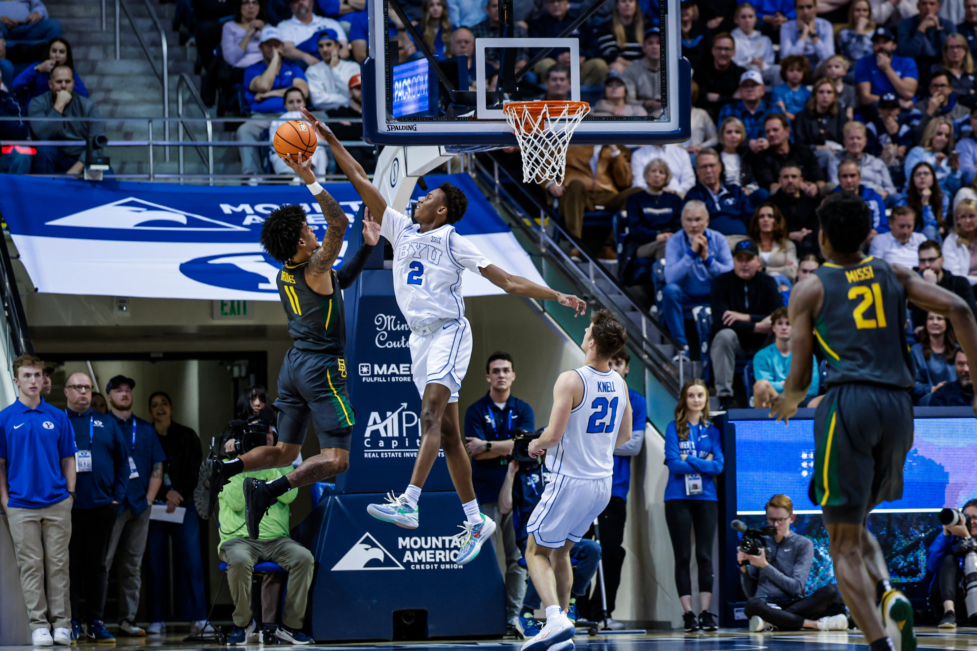 Second-chance points secure No. 25 BYU’s 78-71 win over No. 11 Baylor ...