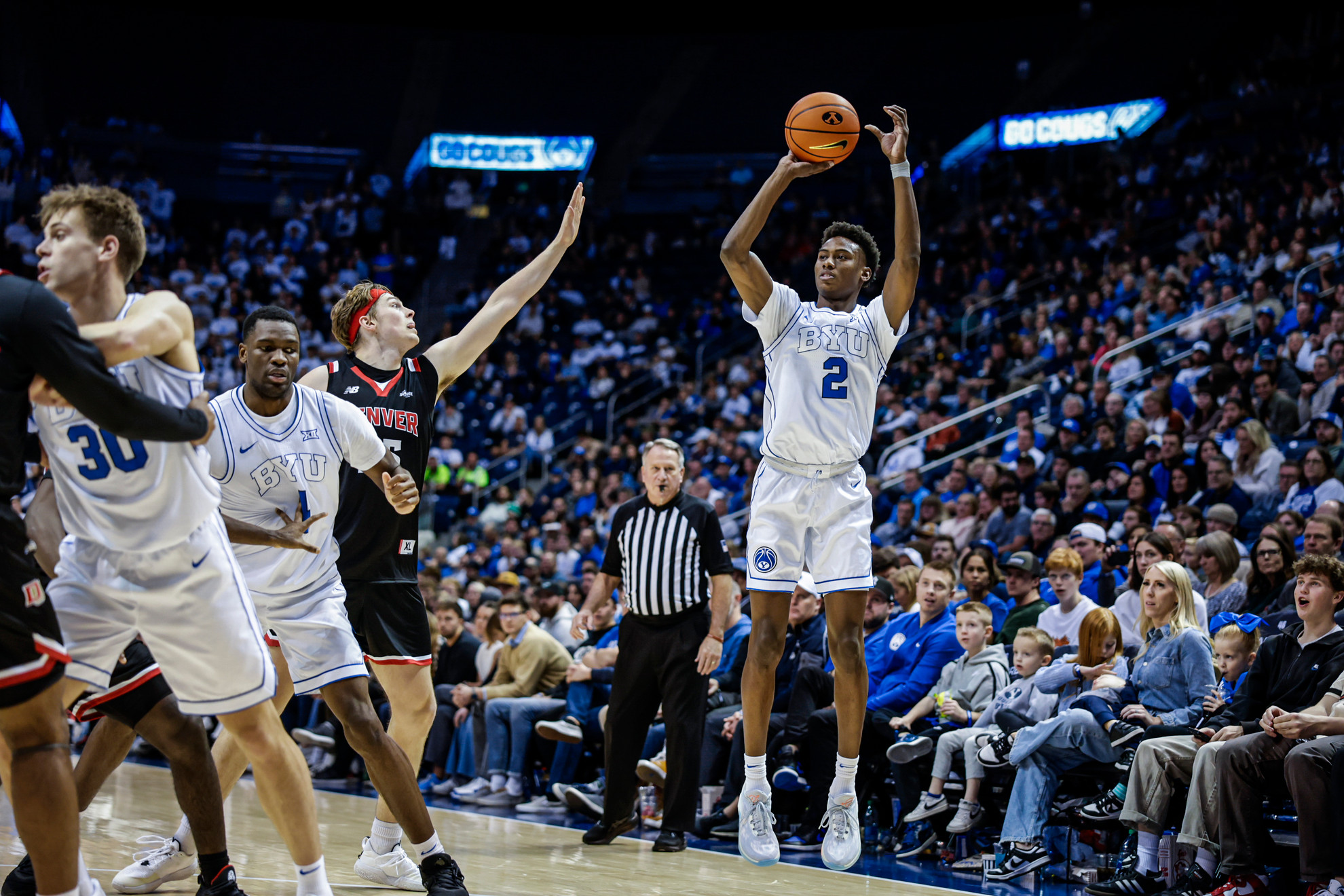 Jaxson Robinson named Big 12 Student-Athlete of the Month - BYU ...