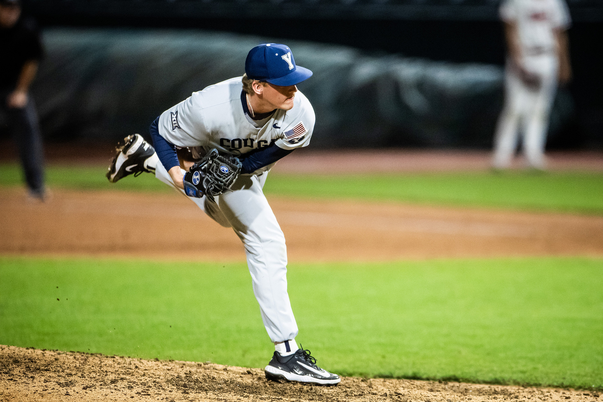 Johnson closes the door on Kansas, preserves 7-5 BYU win in series ...