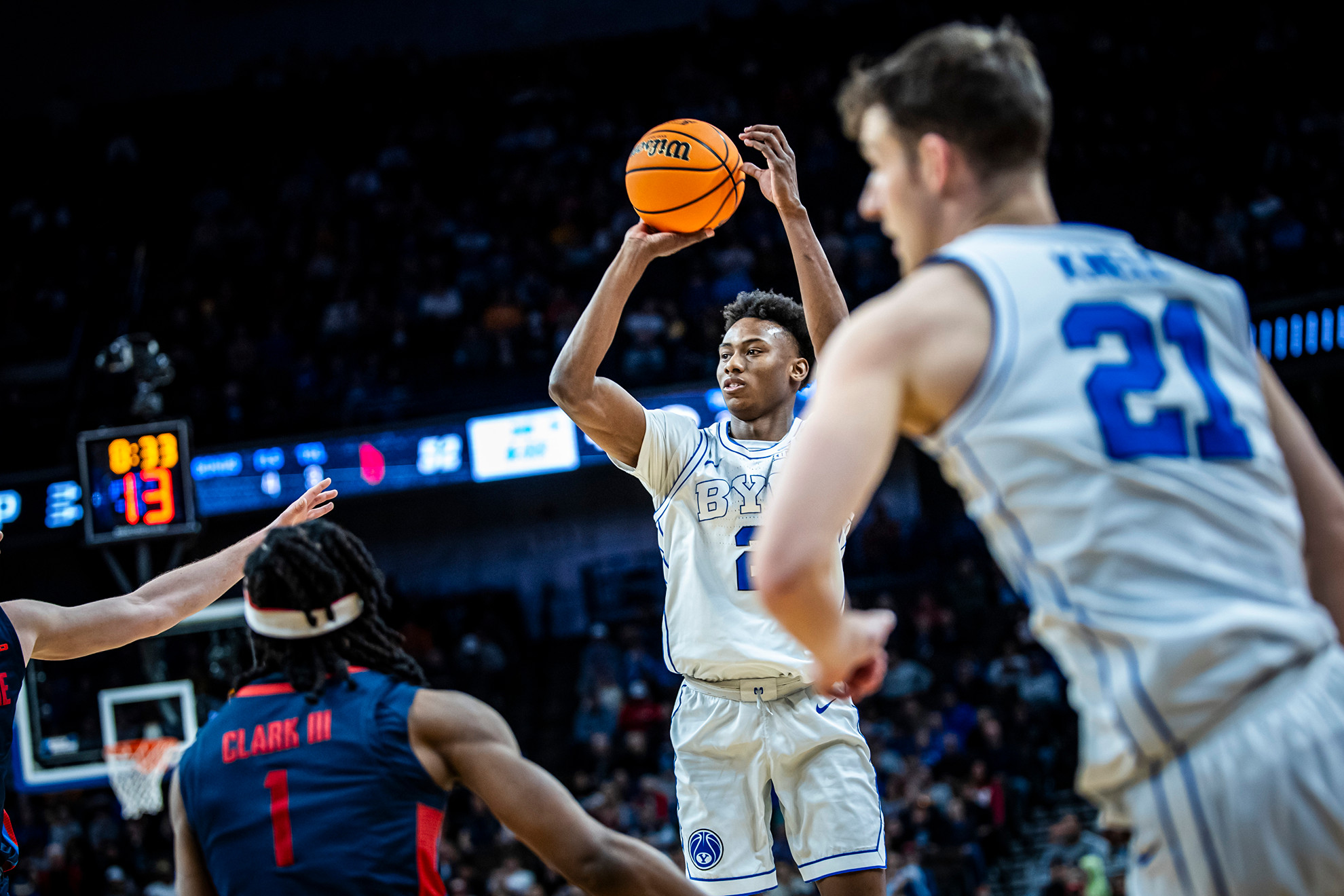 Jaxson Robinson - Men's Basketball 2023-2024 - BYU Athletics - Official ...