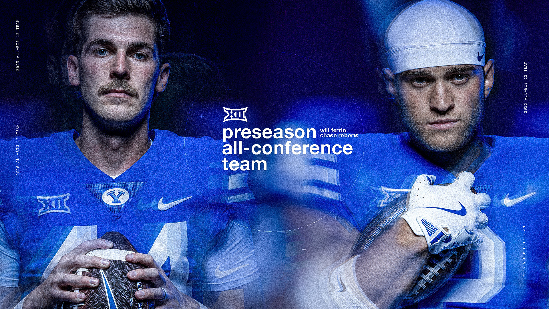 Ferrin, Roberts named to 2025 All-Big 12 Preseason Football Team - BYU ...