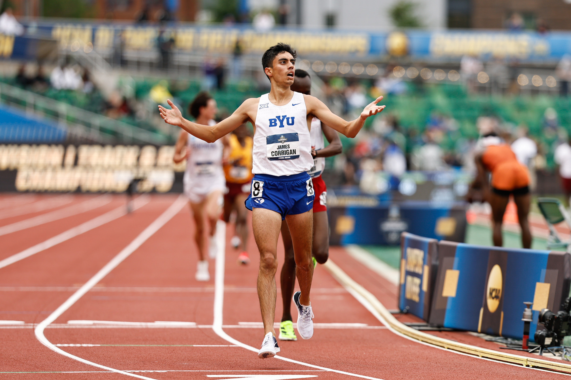 Corrigan surges late, wins 3,000-meter steeplechase national title ...